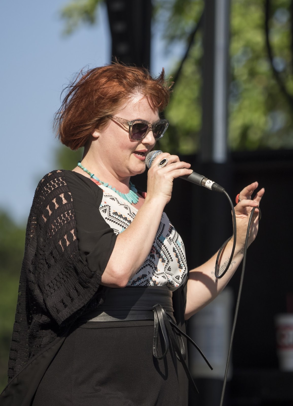 kcjazzlark: Molly Hammer and Samantha Fish at Jazz in the Woods