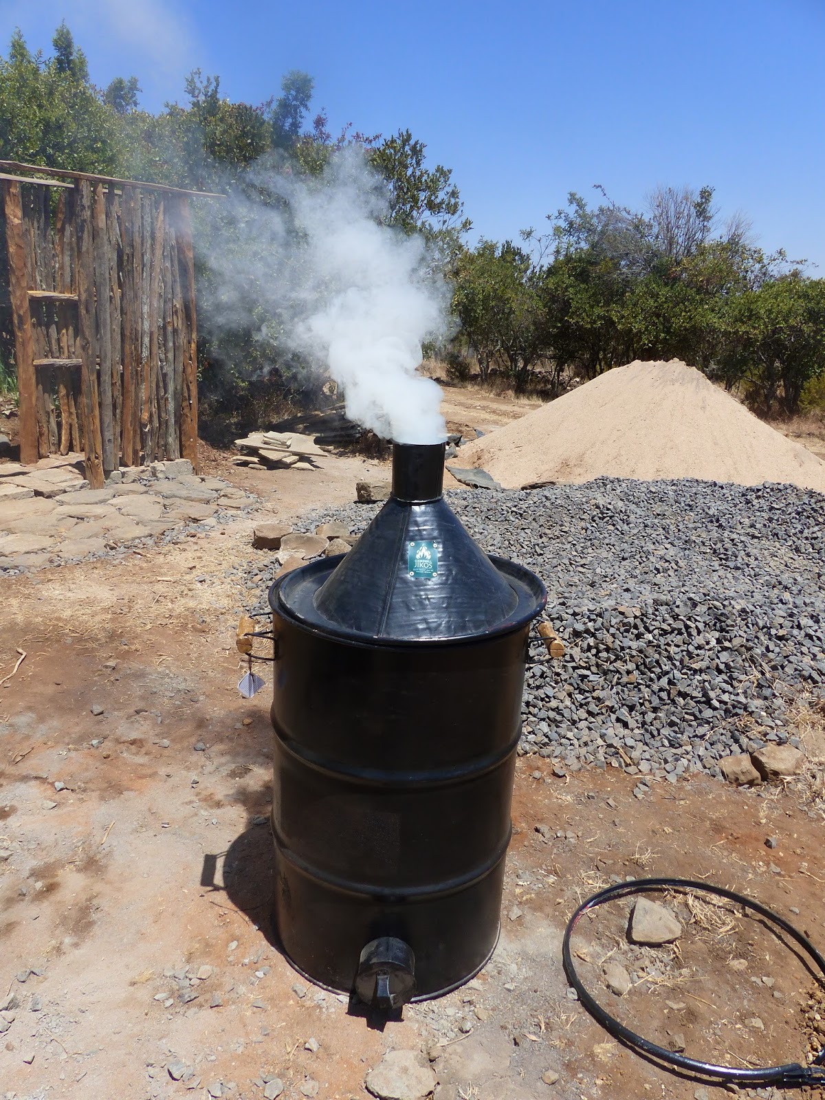 Charcoal Earth Kiln at Sharlene Burcham blog