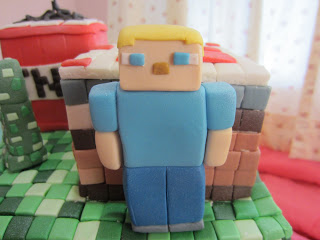 Home May'de Cakes: The Making: Minecraft Cake