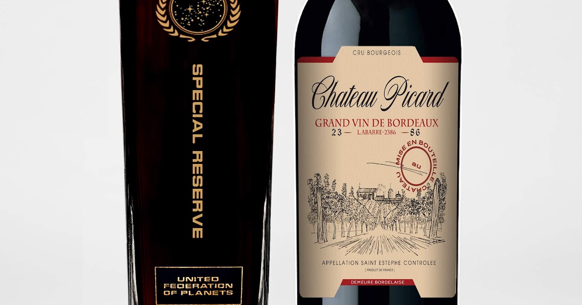 The Trek Collective: Star Trek Wines brings us real Chateau Picard