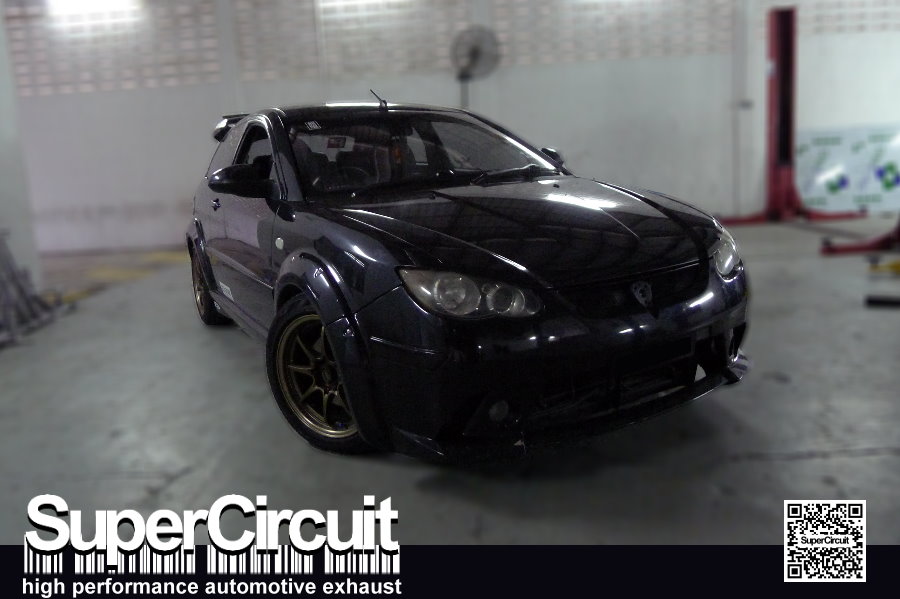SUPERCIRCUIT Exhaust Pro Shop: Proton Satria Neo CAMPRO CPS Exhaust Custom