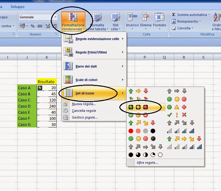 3) Il sistema utilizza dei parametri automatici, ma noi vogliamo ...