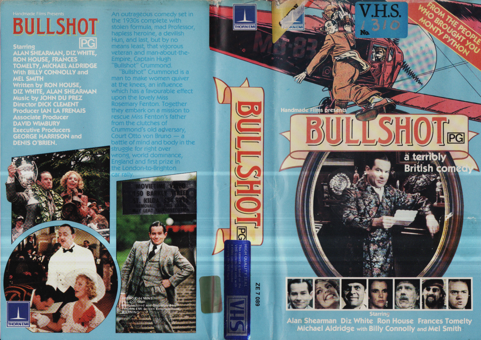 Australian VHS Covers: Thorn Emi Collection