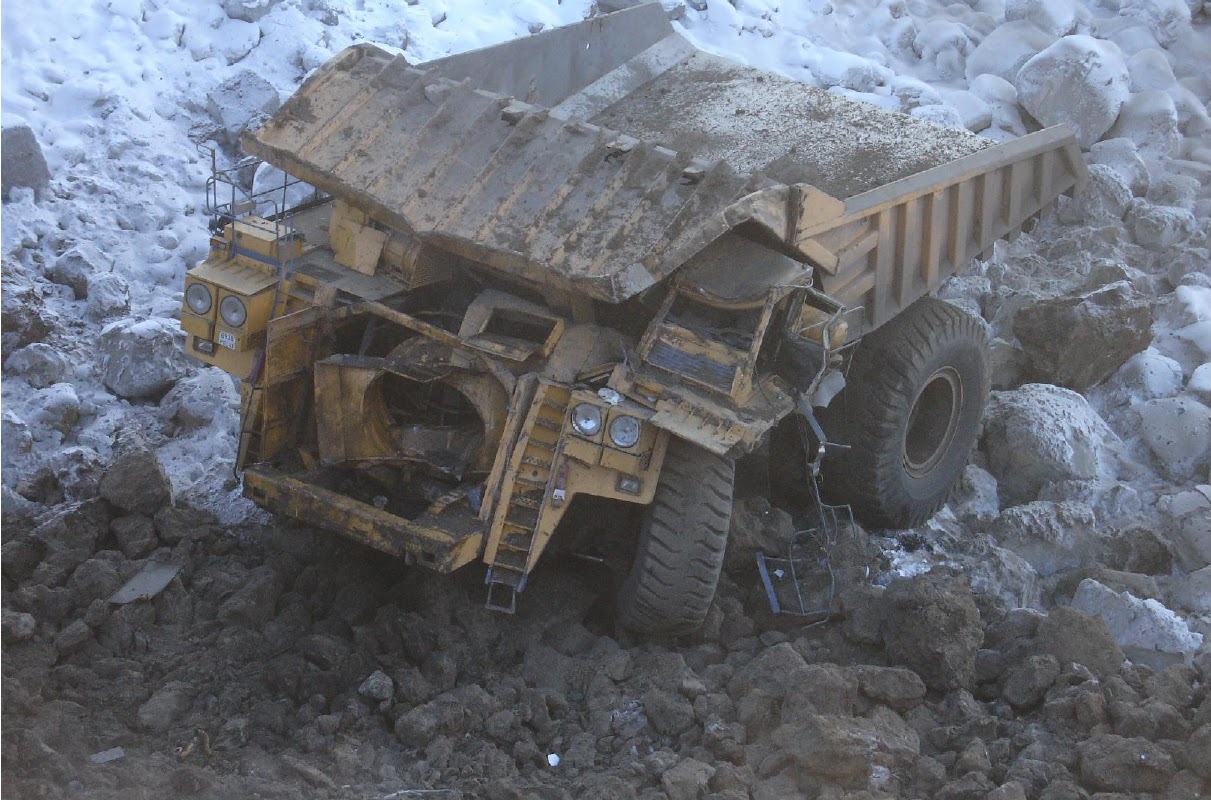 Mining Mayhem: Rear Dumper Over Dump