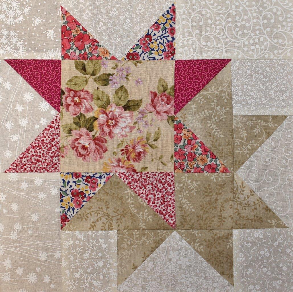 Sarah Lynn's Quilting: Seven Blocks, Starry Shadows Quilt