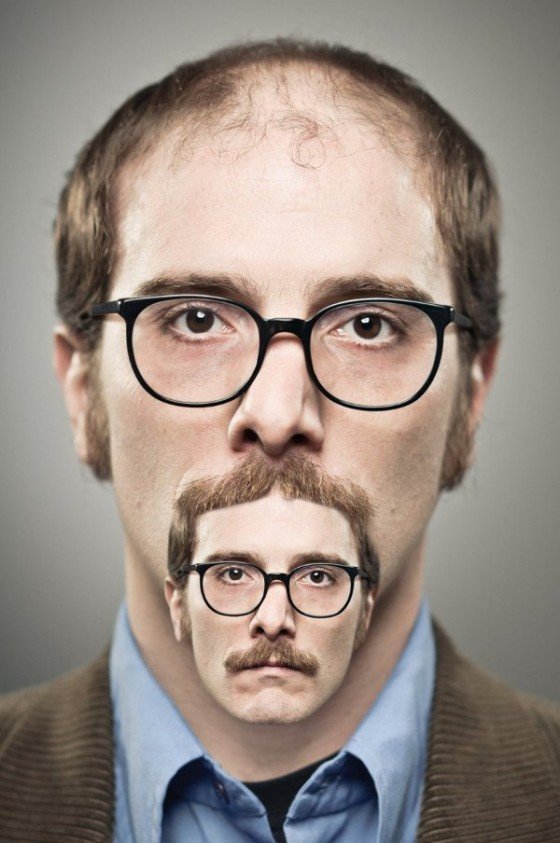 Double Headed People Photo Manipulation | Design Arena