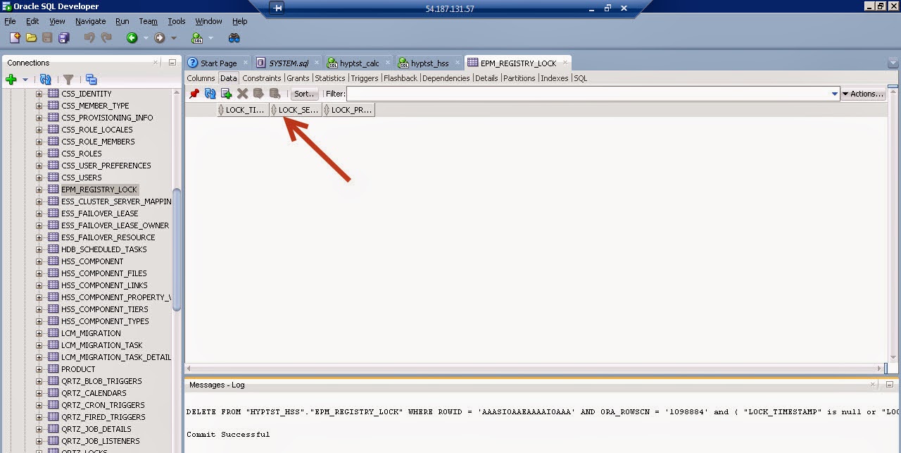 Hyperionized Unable To Obtain Lock For Registry Database Existing Lock On Host