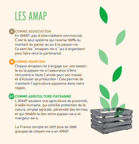 Les Paniers du Potager: Qu'est-ce qu'une AMAP