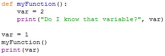 Let's Learn Python: Functions & Scopes