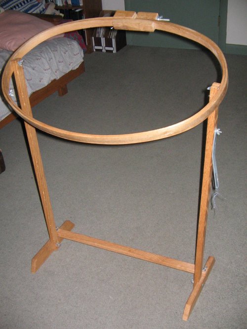 Sharing the Fiber Fever: Quilting Frame to Warping Reel