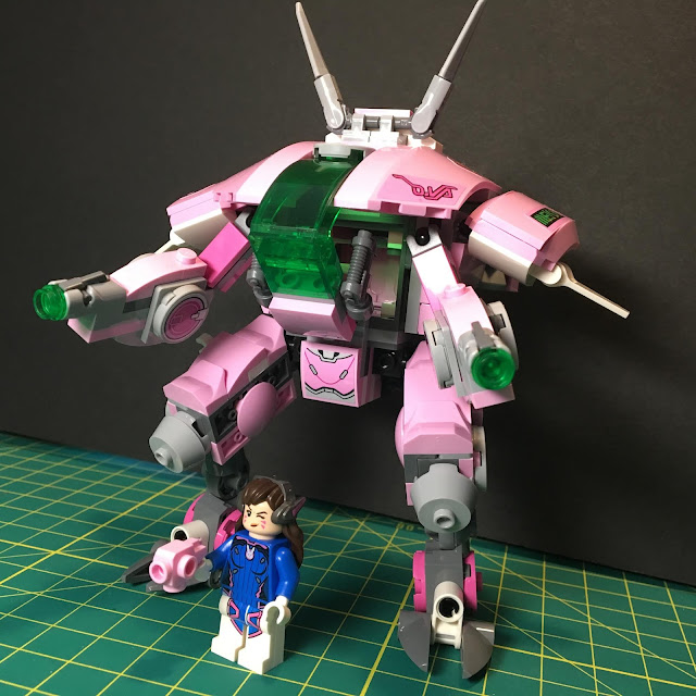 nerdy views: LEGO D.Va Build