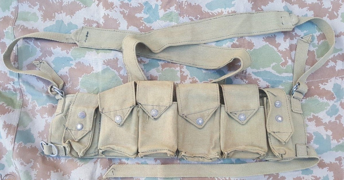 Webbingbabel: Rhodesian Army Chest Rig Fereday and Sons