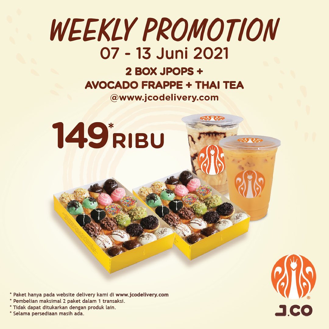 Promo JCO Terbary Khusus Delivery