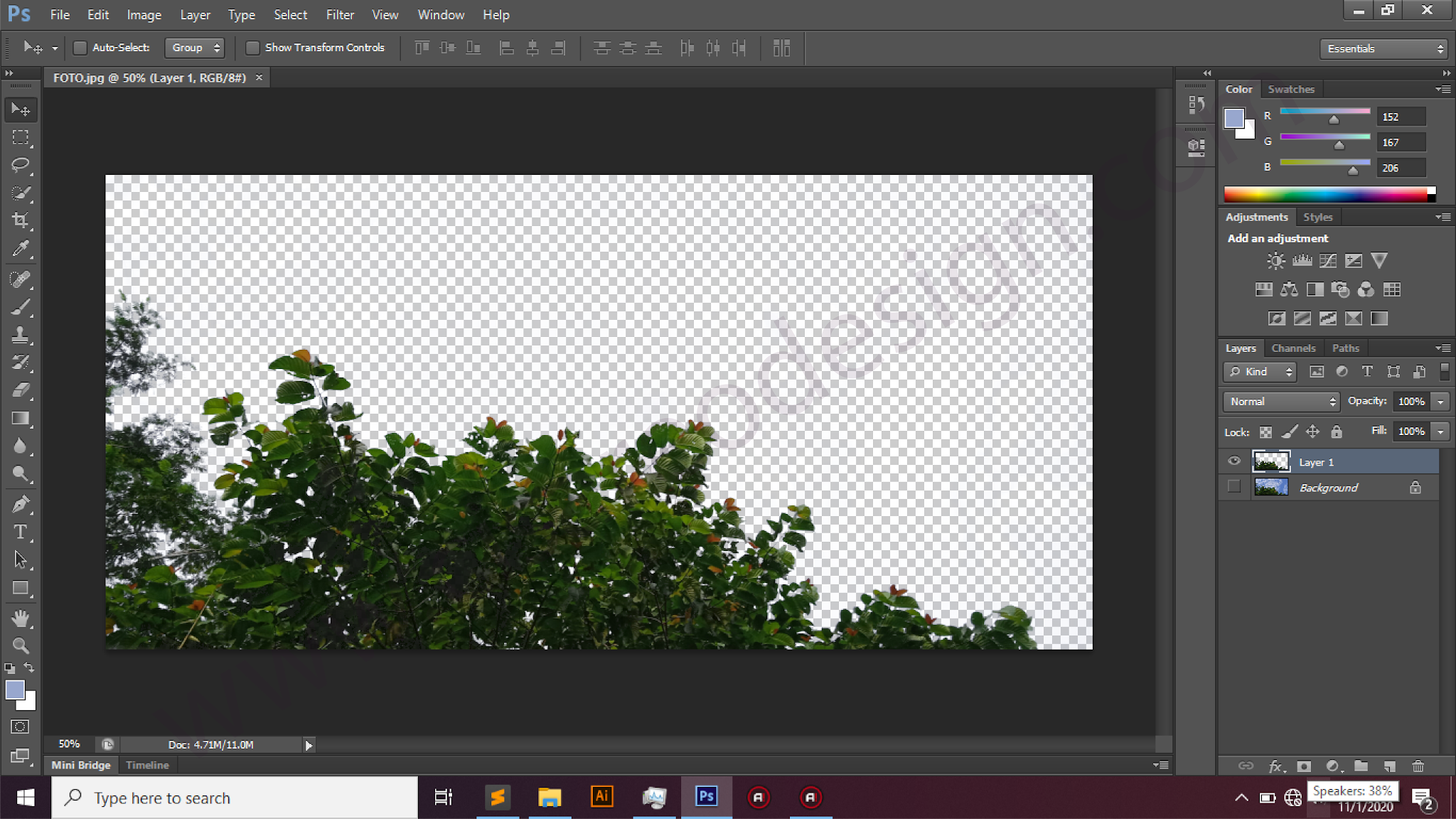 Cara Menghapus Background Gambar di Photoshop | Cisareo Design ...