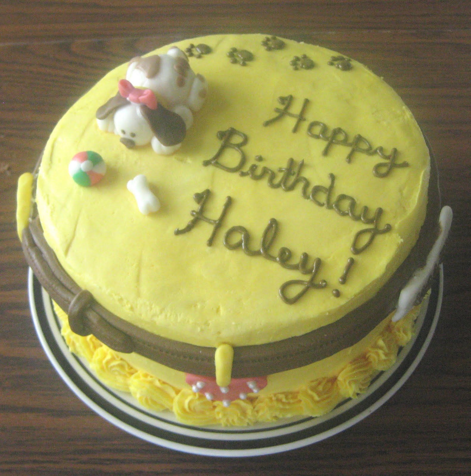 Let's Get Caking!: Happy Birthday, Haley!