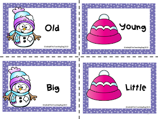 Classroom Freebies Too: Snowy Synonyms and Antonyms