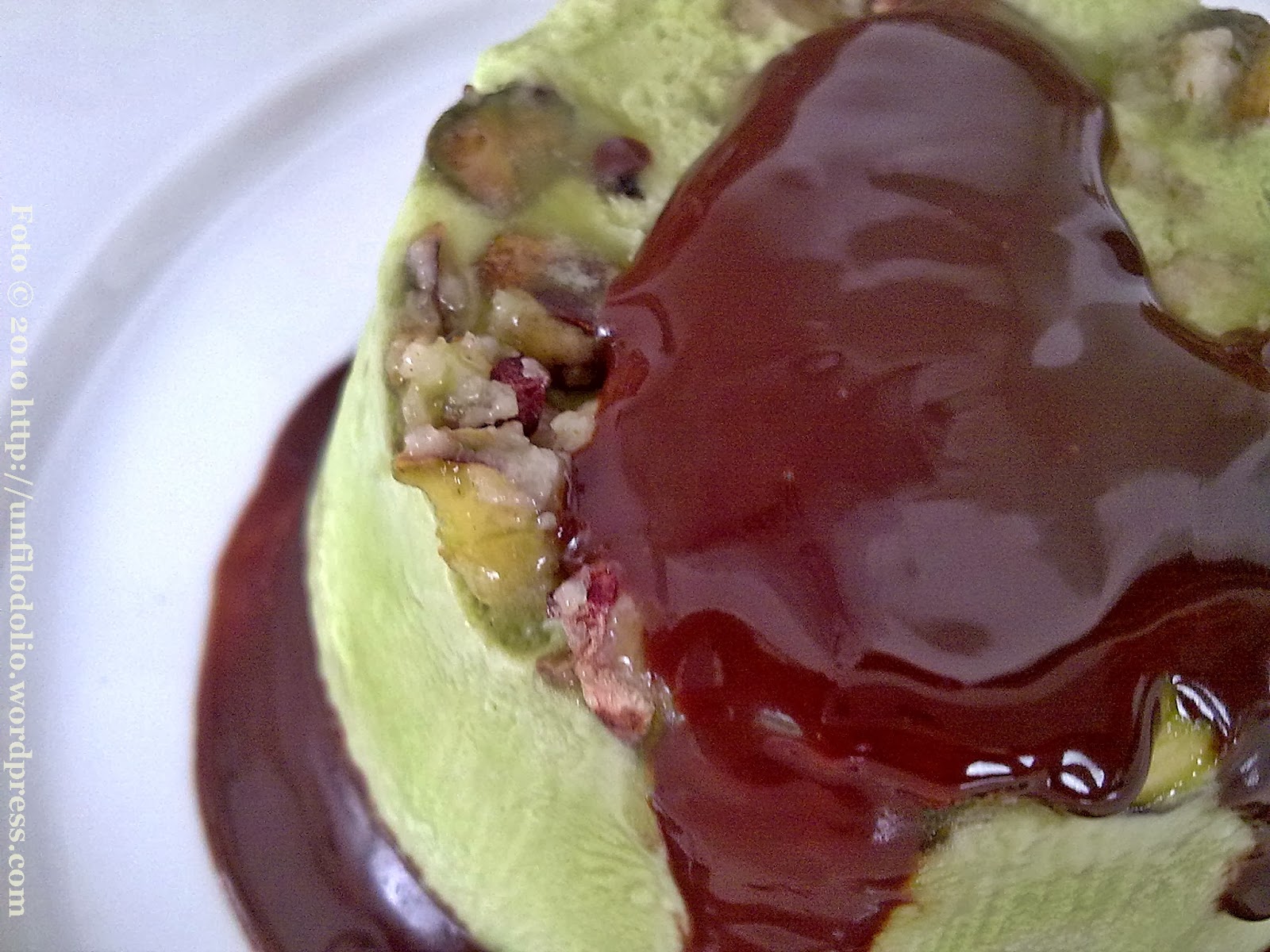 Chilled Nutella Semifreddo with Pistachio Nuts : Agnese's Secret ...
