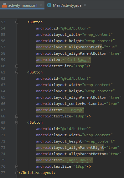 Berbagi Informasi: Pengenalan Layouting (LinearLayout, RelativeLayout ...