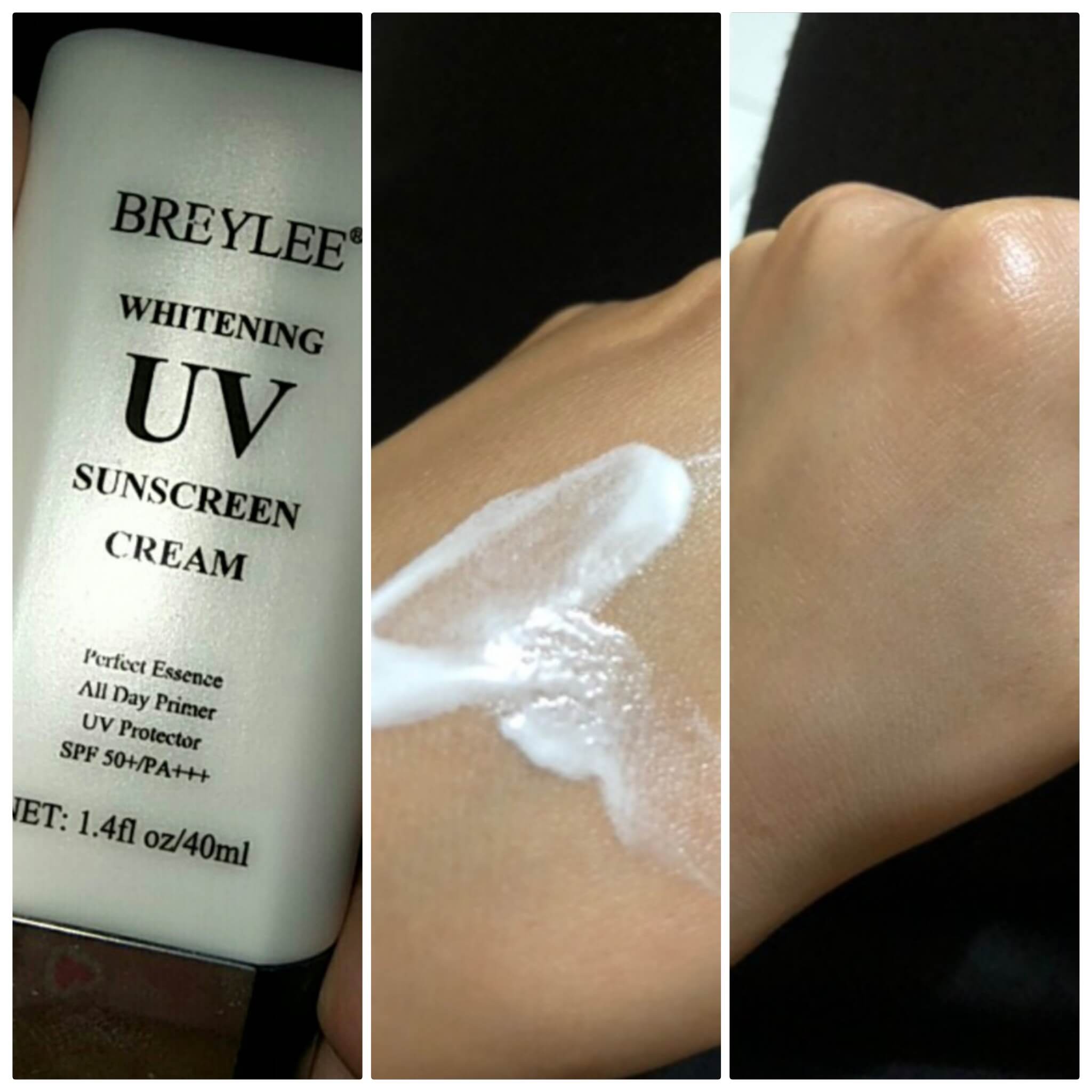Cek Breylee Whitening UV Sunscreen Cream SPF 50+ PA+++ - SKINCAPEDIA