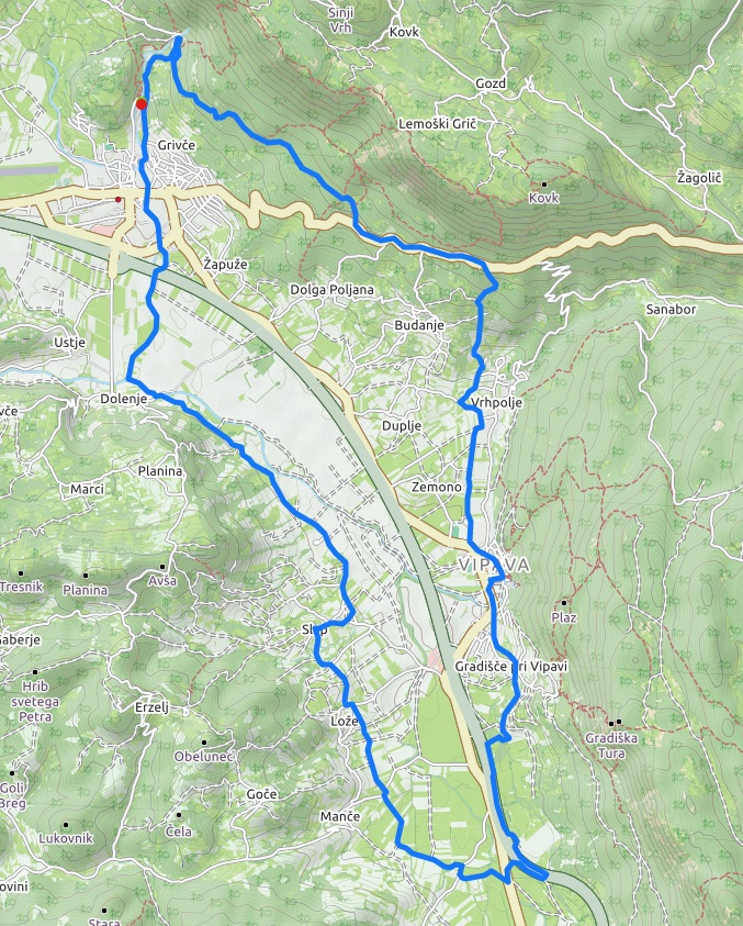 Borgo Vecchio - Giretti in MTB: Ajdovscina - Valle della Vipava (SLO ...