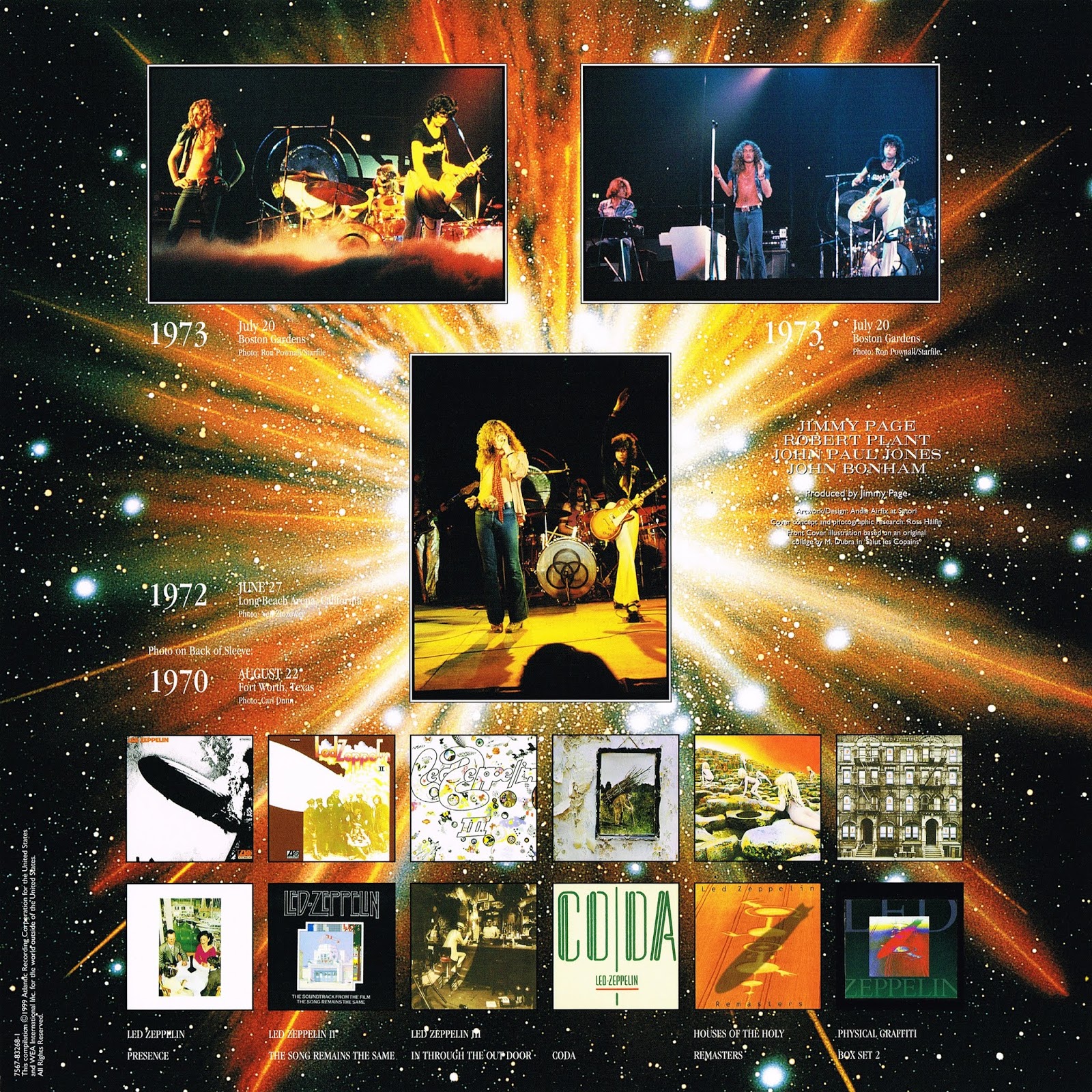 1999 Early Days. The Best Of Led Zeppelin Volume One - Rockronología