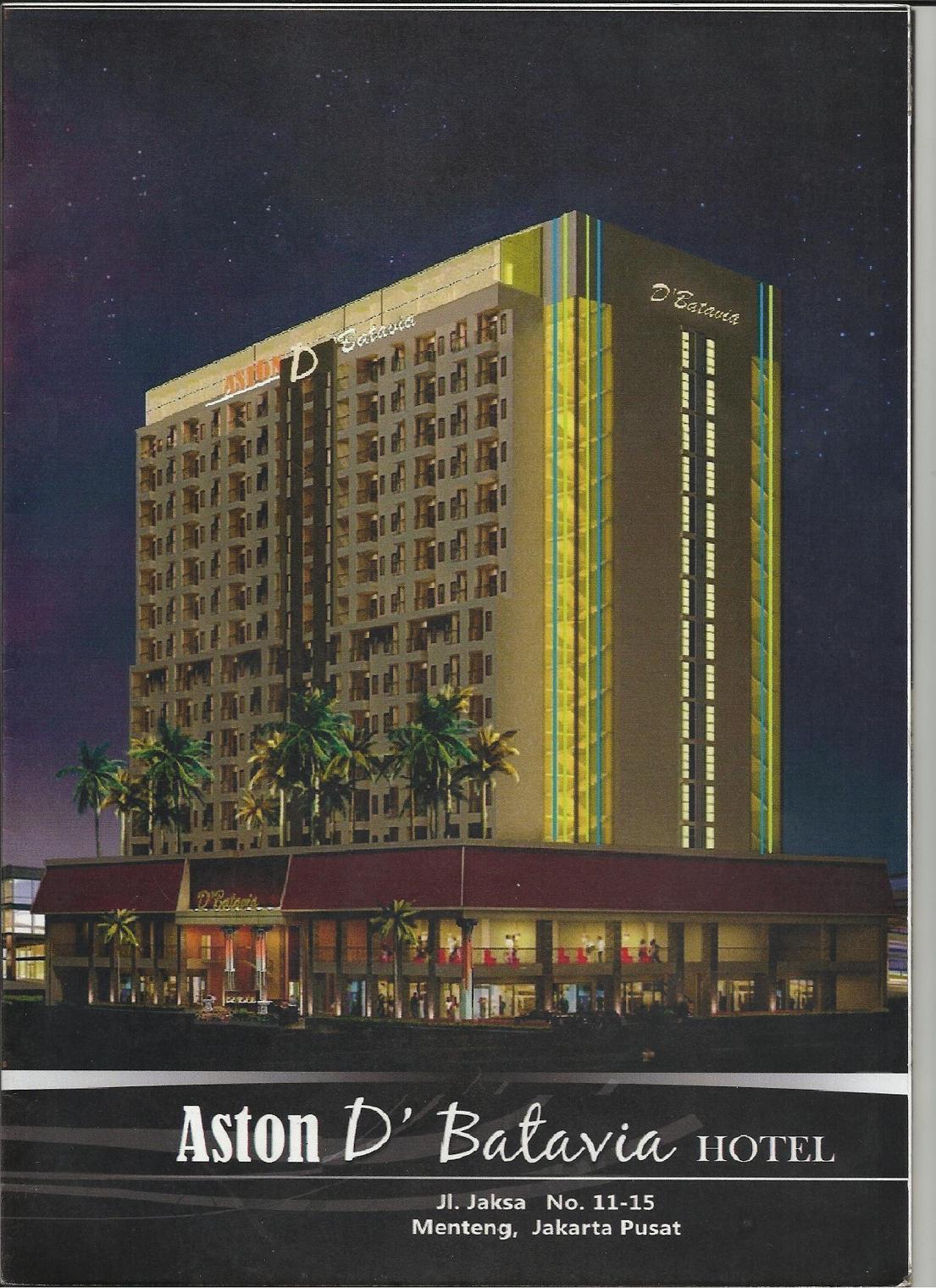 JAKARTA | Aston D'Batavia Hotel | Hotel | 16 Fl | U/C | SkyscraperCity ...