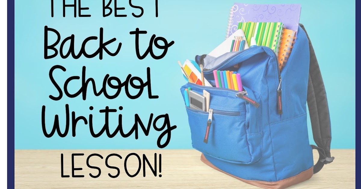 The Best Back to School Writing Activity - Think Grow Giggle