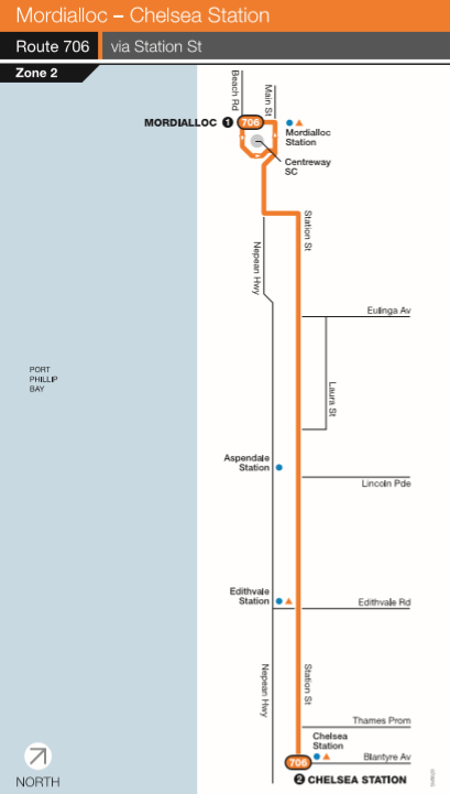 Melbourne on Transit: Timetable Tuesday #63: 706 the little shopper ...