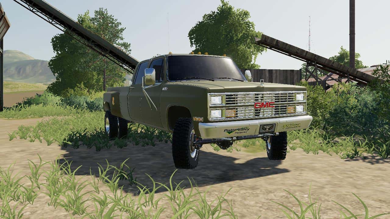 FS19 GMC Sierra Classic K3500 v1.0 - FS 19 & 22 USA Mods Collection