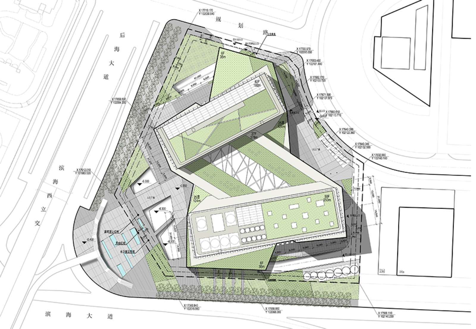 Tencent Corporate Headquarters by NBBJ - Architecture Design | sketchup ...