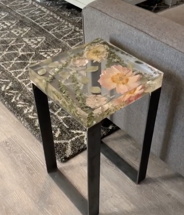 Gorgeous Real Flower Resin Art Blocks and Accessories by ...