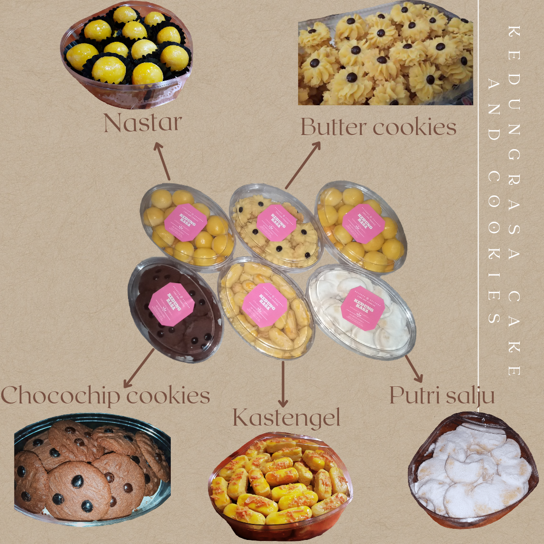 Landing Page Kedung Rasa Cake and Cookies