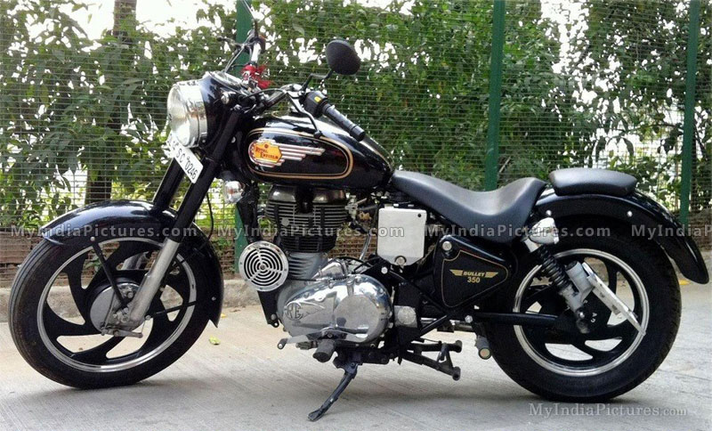 Modified Royal Enfield Bike