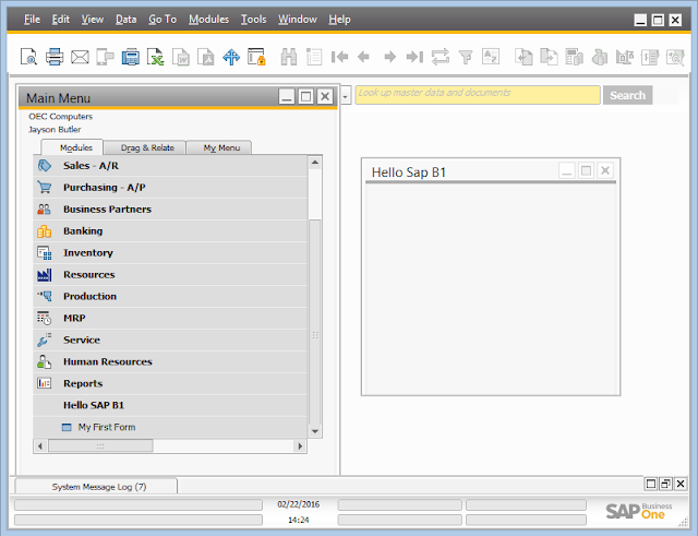 My Dev Talks: First SAP Business One Add-On Project on Visual Studio ...