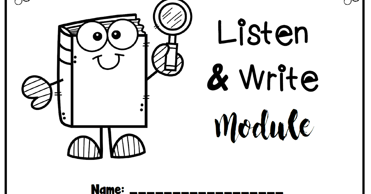 ASH THE TEACHER: Listen & Write Phonics Module