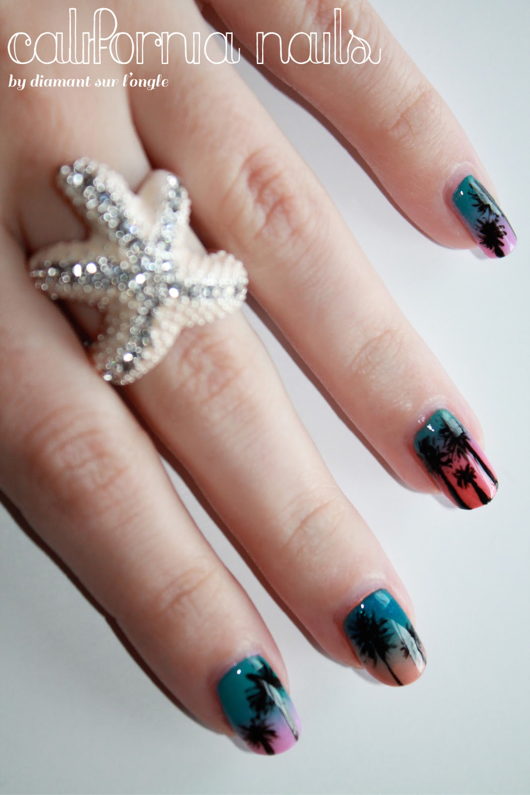 diamant sur l'ongle: ☼ California Nails