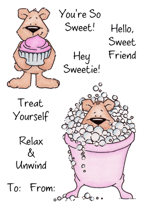 Meet Benton the Bear from Inky Antics!