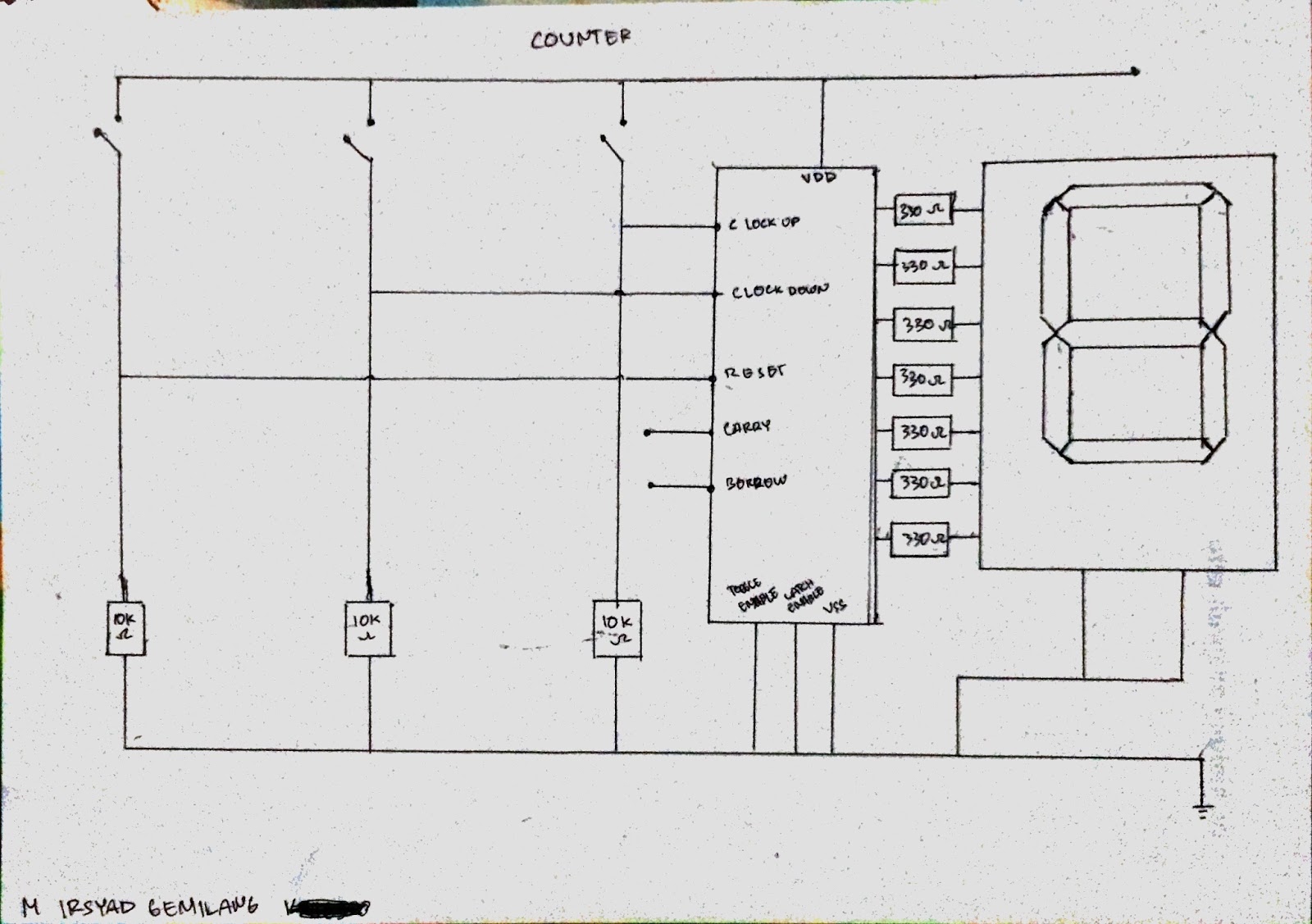 Counter & Register Pada Prosesor | Tugas Rangkaian Logika