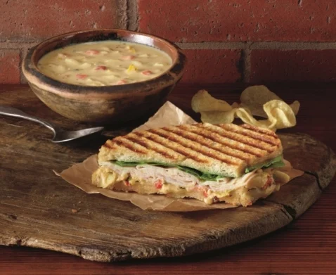 News: Corner Bakery Cafe - New Turkey Monterey Panini