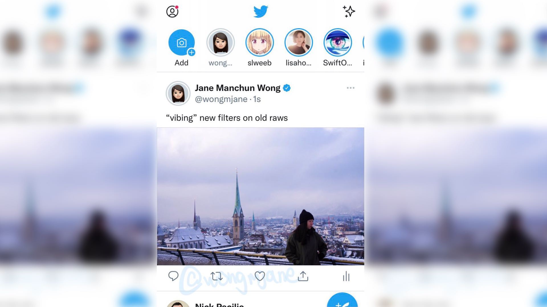 Twitter Considers a New Timeline Layout - Visualistan