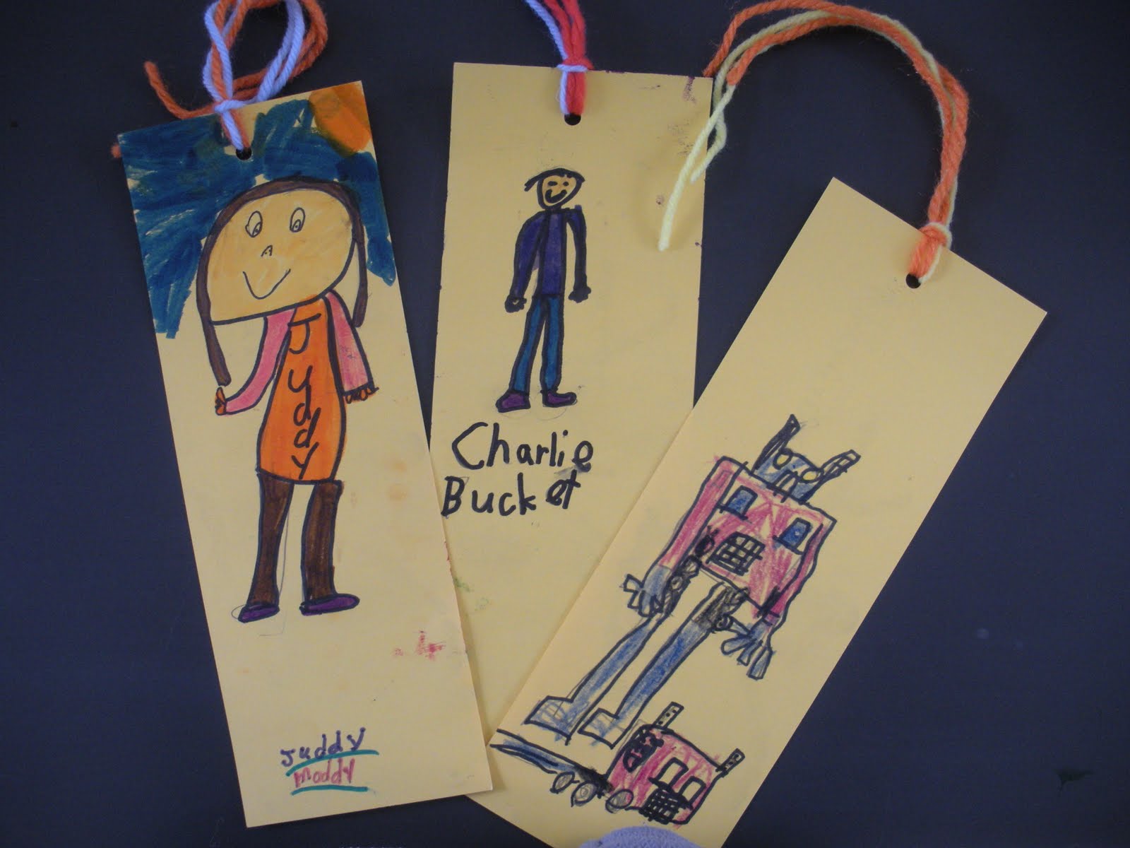 Center School Art: Children's Book Week Bookmarks