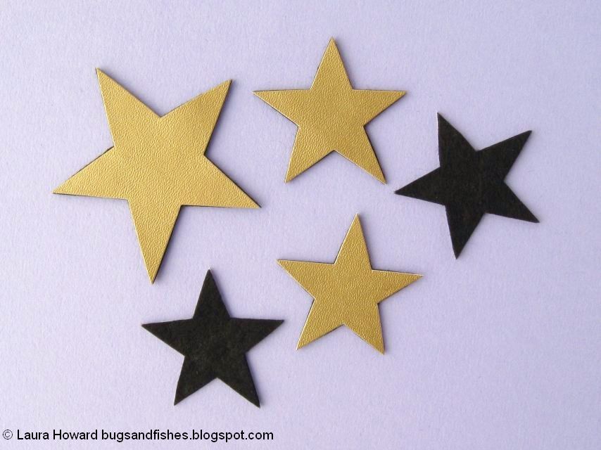 Bugs and Fishes by Lupin: Faux Leather Crafts: Star Headband Tutorial