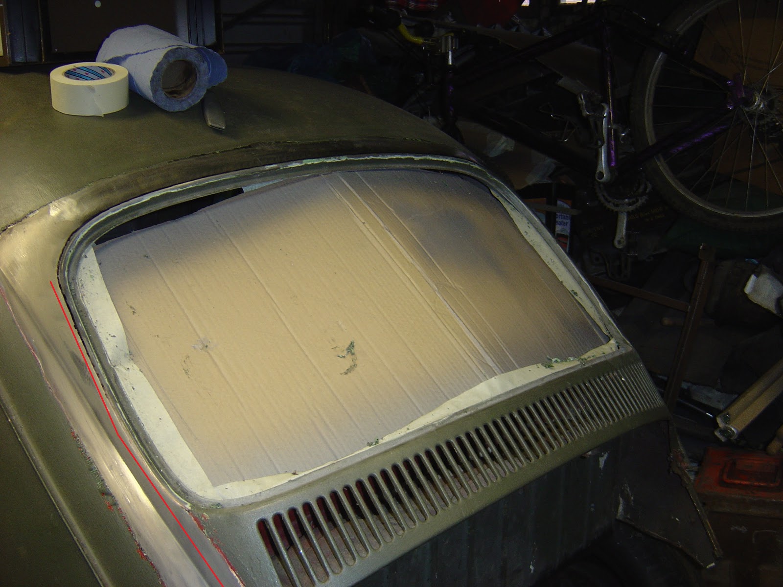 Mally's Random Ramblings: Oval window conversion for your Baja, sir?