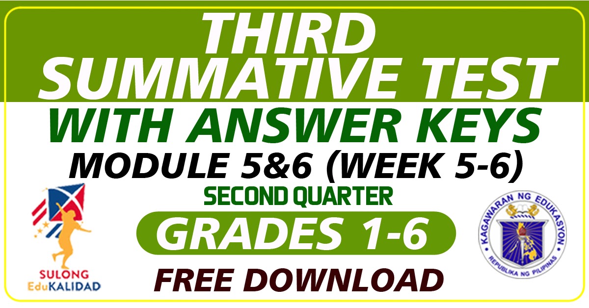 QUIZ 3- Summative Test GRADES 1-6 Q2 - The Teacher's Craft