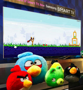 Online Media Information: Play Angry Birds in Samsung Smart TV