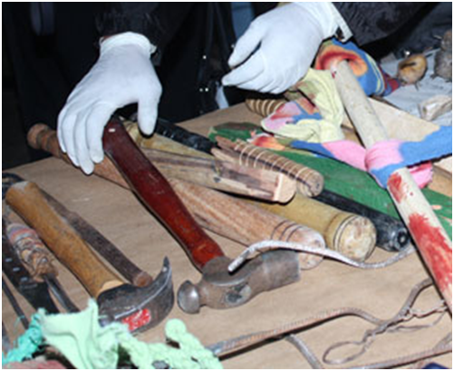 Medicina Legal y Criminalística.: Objetos contundentes y heridas ...