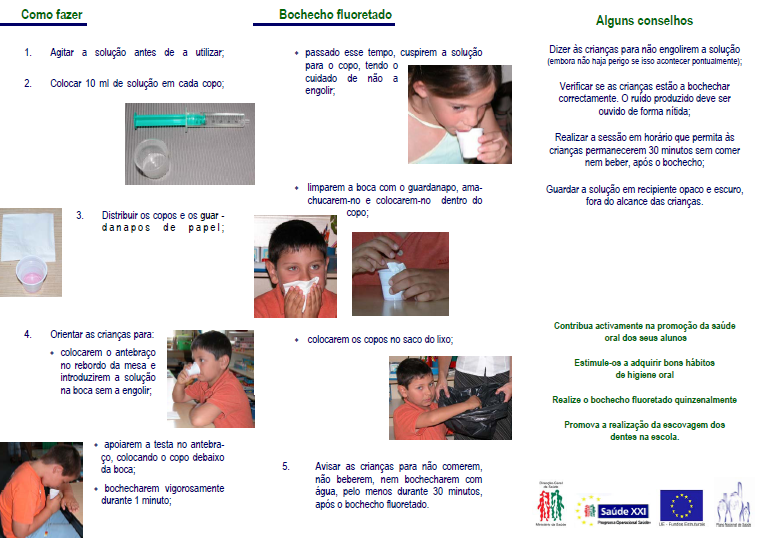 SOBE - AESCD: Bochecho fluoretado