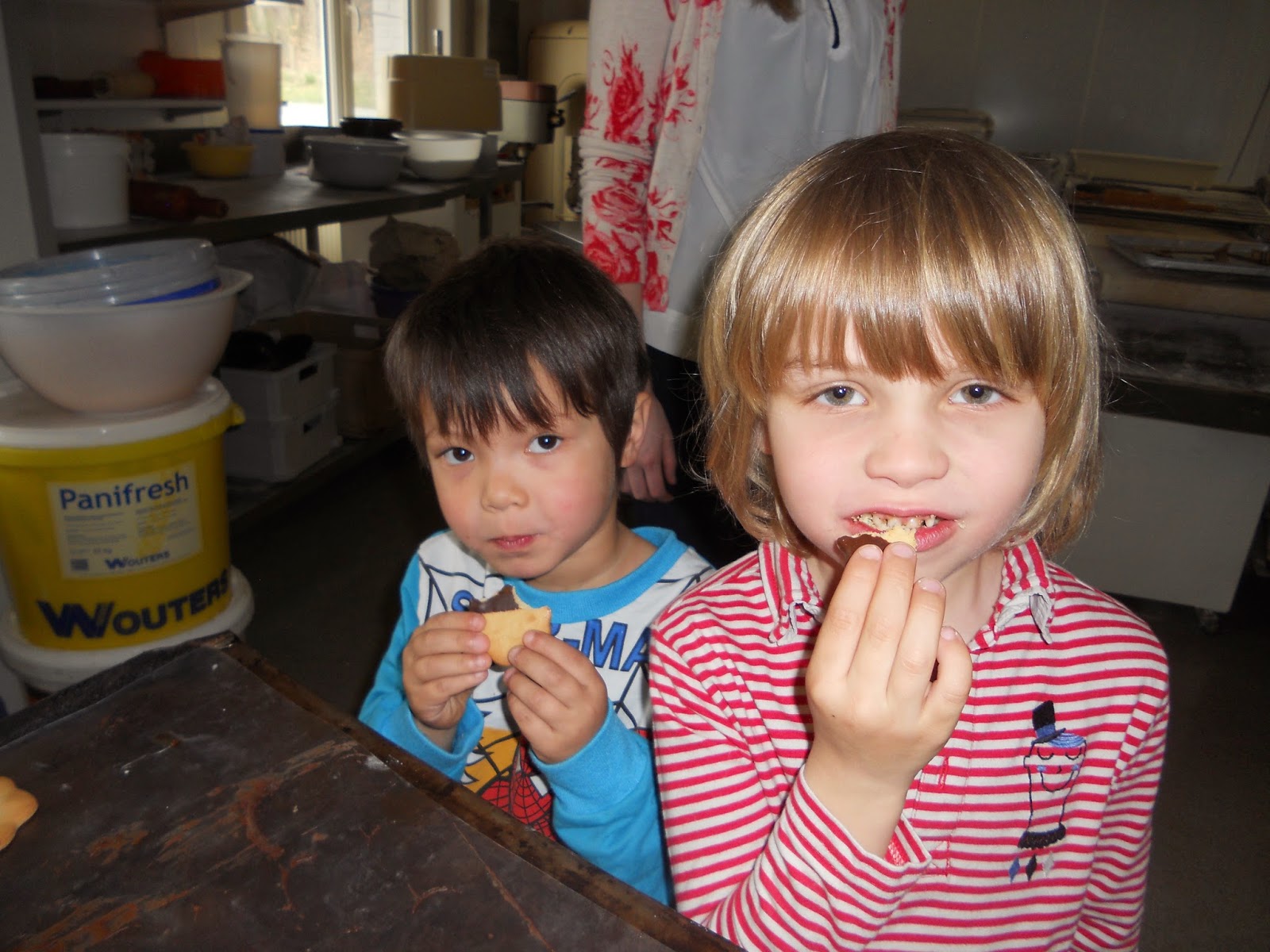 Tweede en derde kleuterklas van GVB Den Hulst (Testelt): "De bakker"