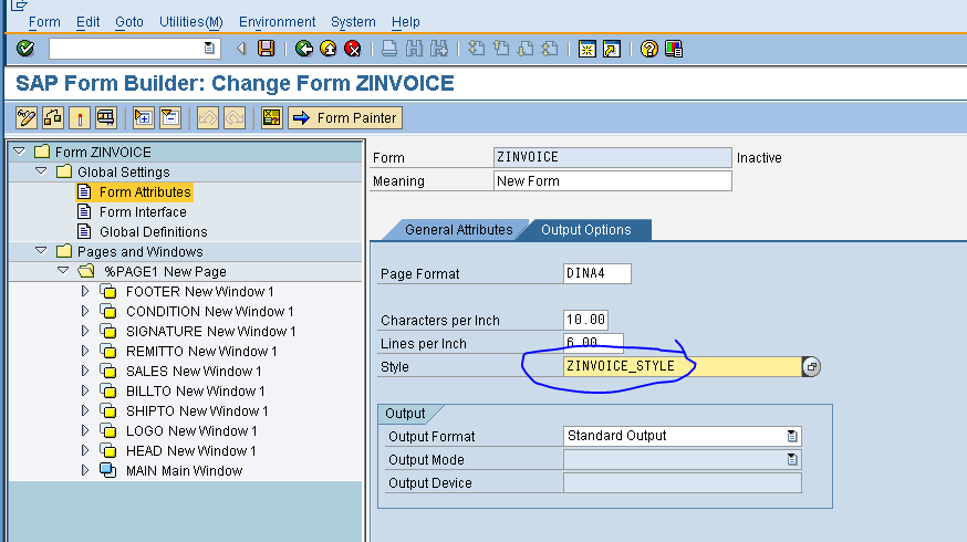 SAP TECH: Example : Invoice