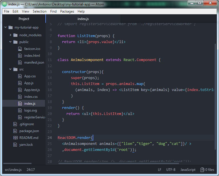 ReactJS: Render nhiều component từ JSON Array Object ~ Thế Giới Giải Mã